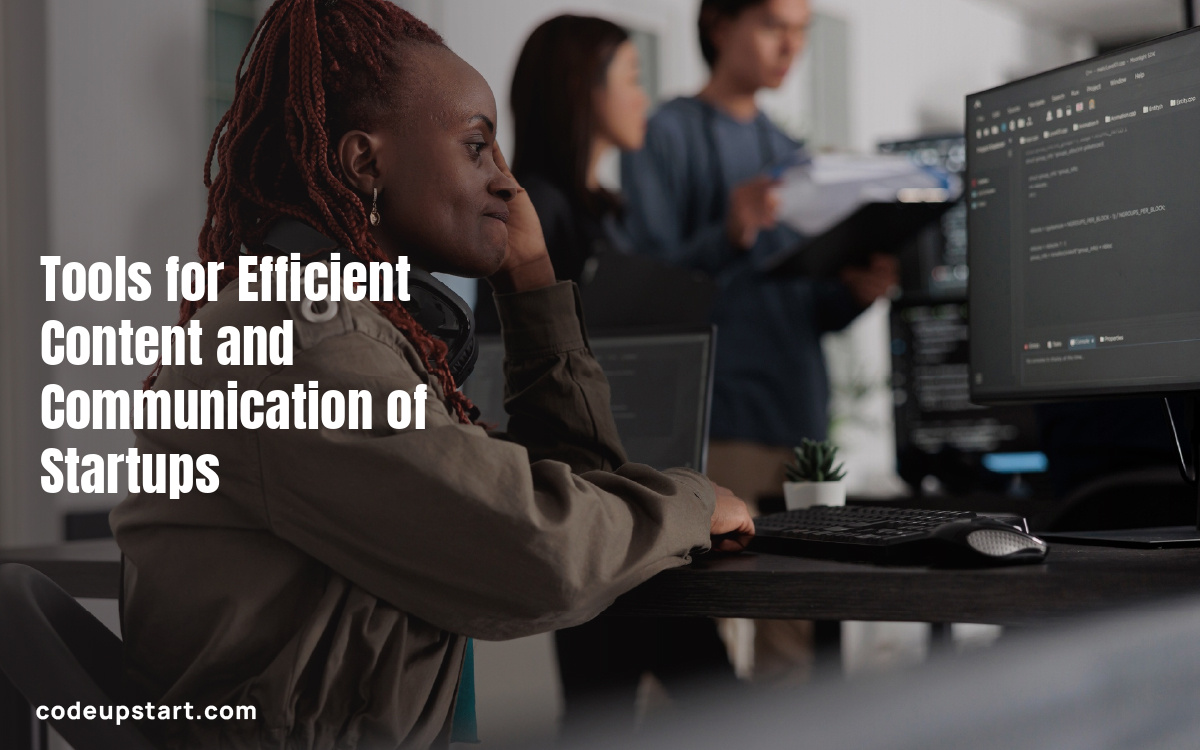 Tools for Efficient Content and Communication of Startups
